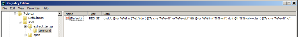 windows task: extracting .tar.gz files in one step with 7-zip - sigmoid
